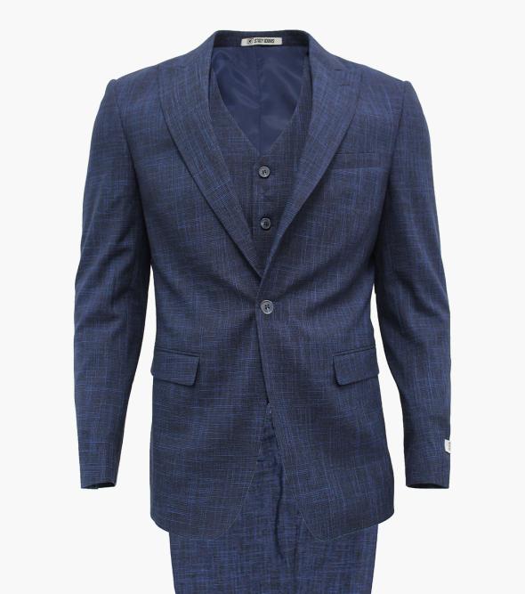 Neeson 3 Piece Vested Suit Men’s Suits | Stacyadams.com